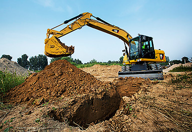 卡特彼勒M315D2轮式挖掘机价格_参数_图片-信昌机器官网