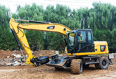 卡特彼勒M315D2轮式挖掘机价格_参数_图片-信昌机器官网